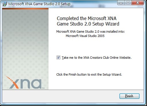 黑心米蟲窩: Microsoft XNA Game Studio 2.0 的安裝
